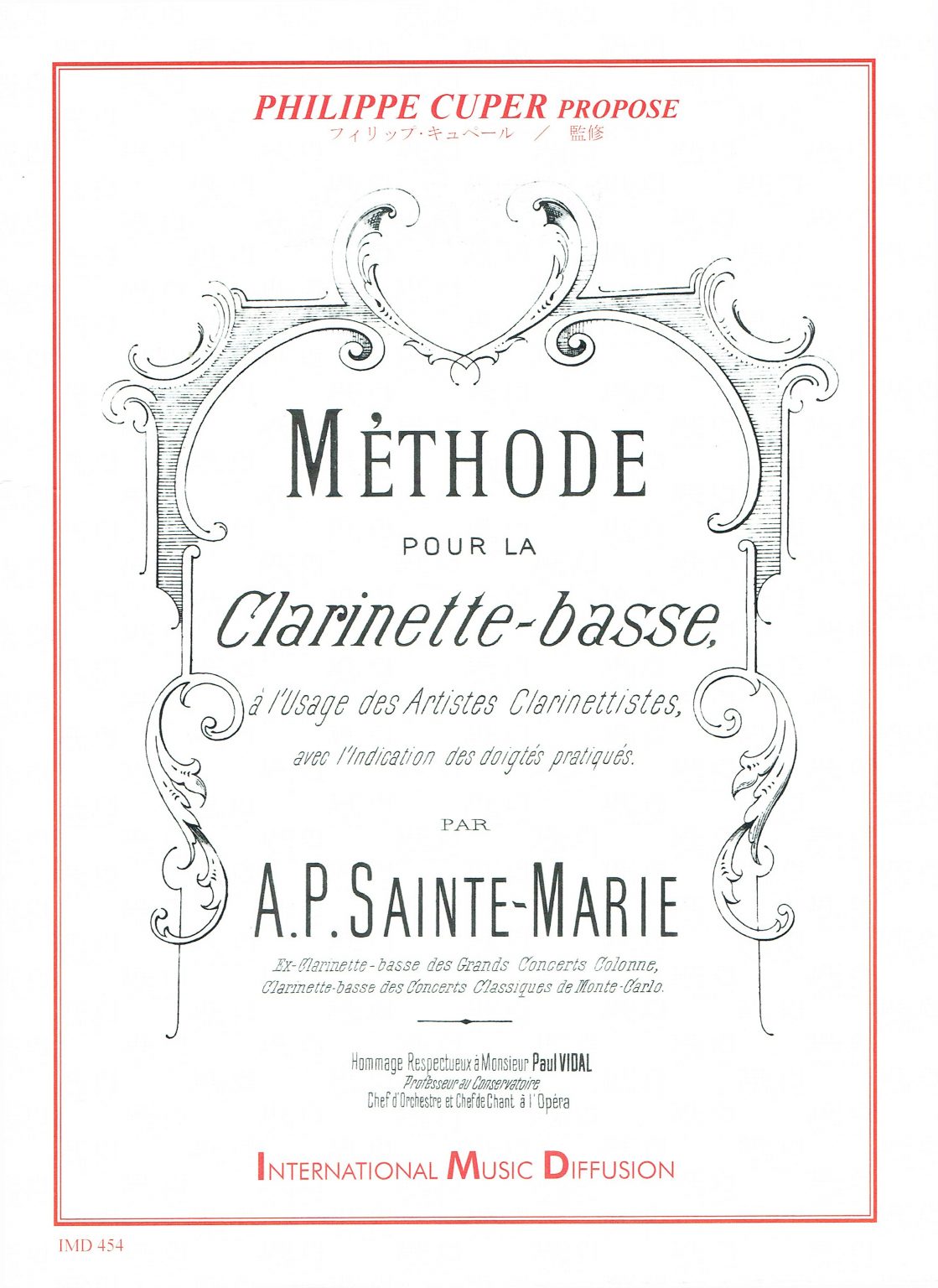 Etude and Method Books for Bass Clarinet – International Clarinet ...