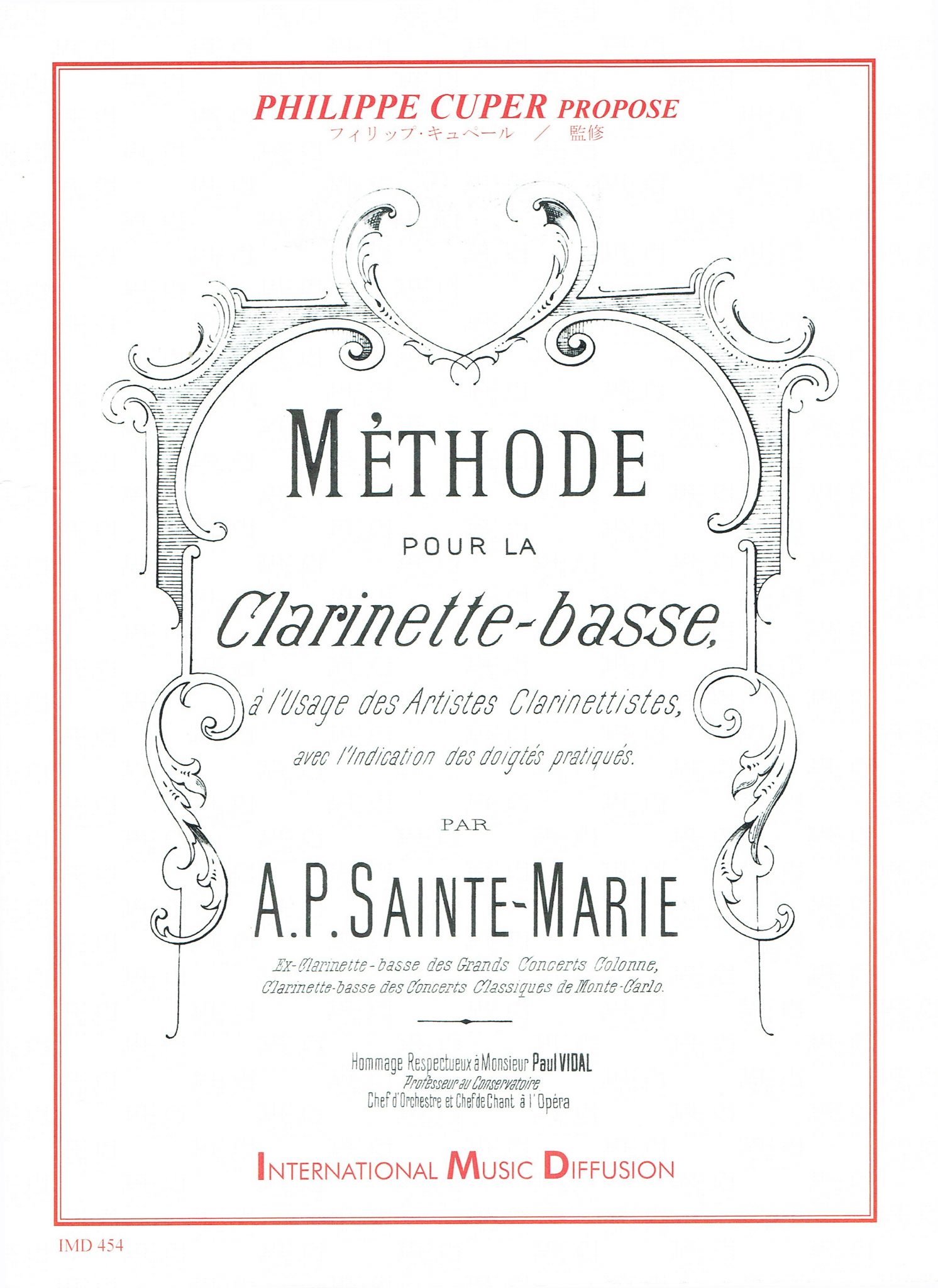 Etude and Method Books for Bass Clarinet – International Clarinet ...