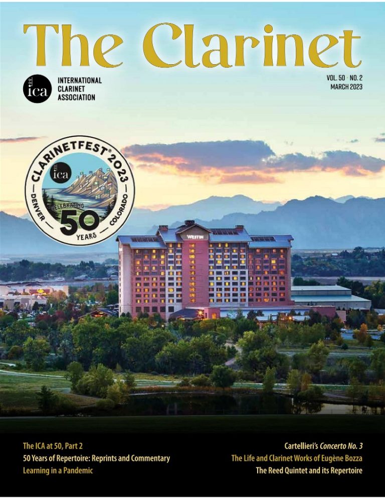 Home – International Clarinet Association